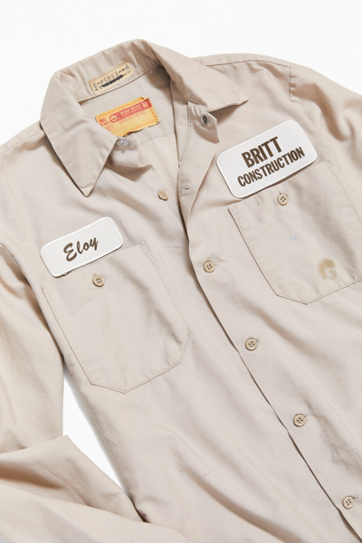 Vintage Britt Construction Work Shirt | Urban Outfitters Canada