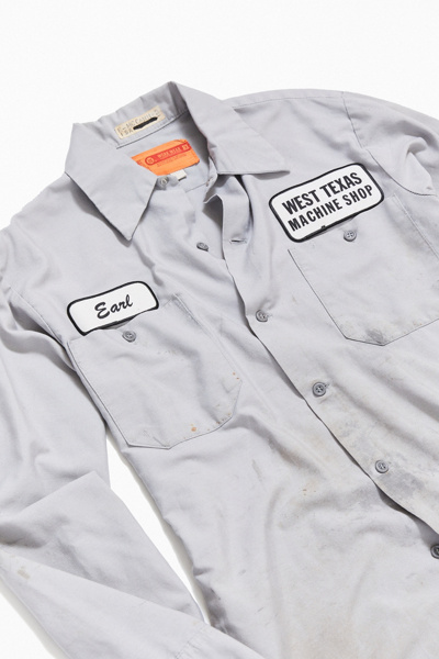 Vintage West Texas Machine Shop Work Shirt | Urban Outfitters Canada