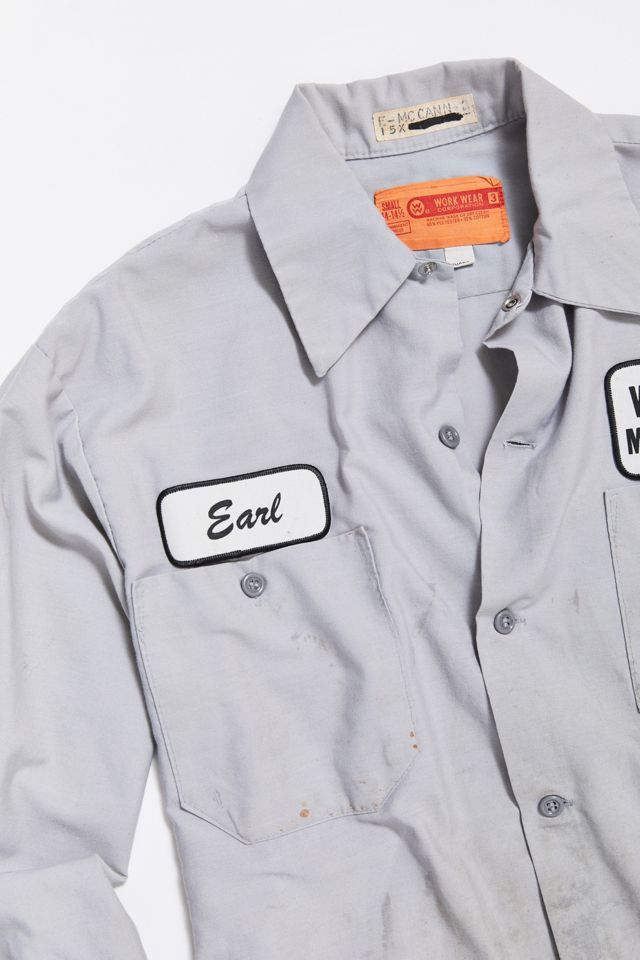Vintage West Texas Machine Shop Work Shirt | Urban Outfitters Canada