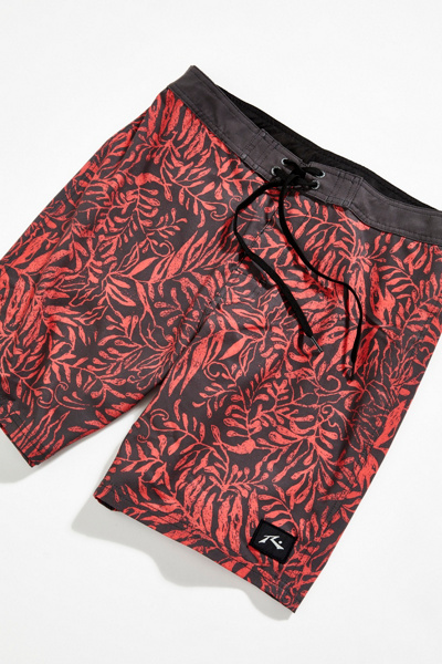 Rusty America Shadow Leaf Swim Short | Urban Outfitters Canada