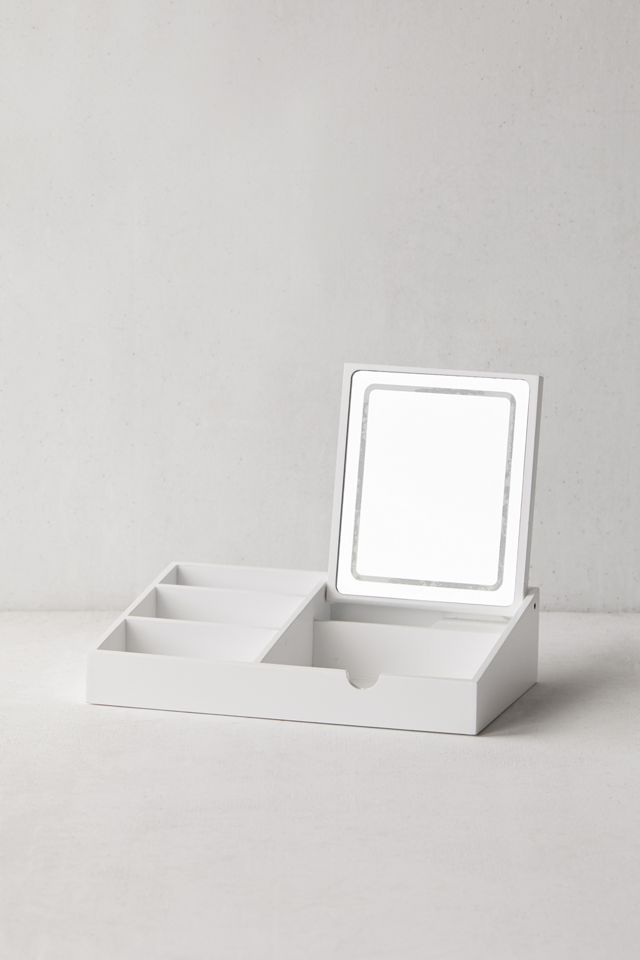 Large Light Up Storage Mirror | Urban Outfitters
