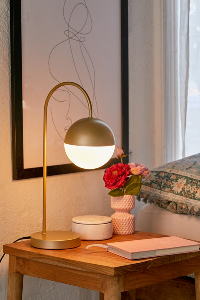 Annelise Arc Table Lamp | Urban Outfitters