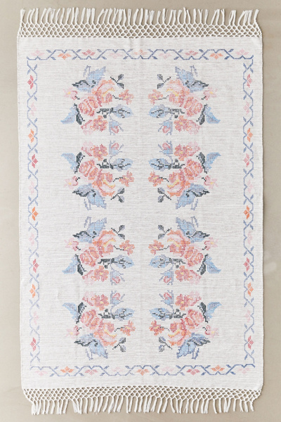 Maxine Printed Space Dyed Rug | Urban Outfitters