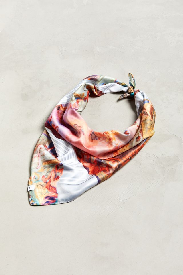Classic Art Bandana | Urban Outfitters