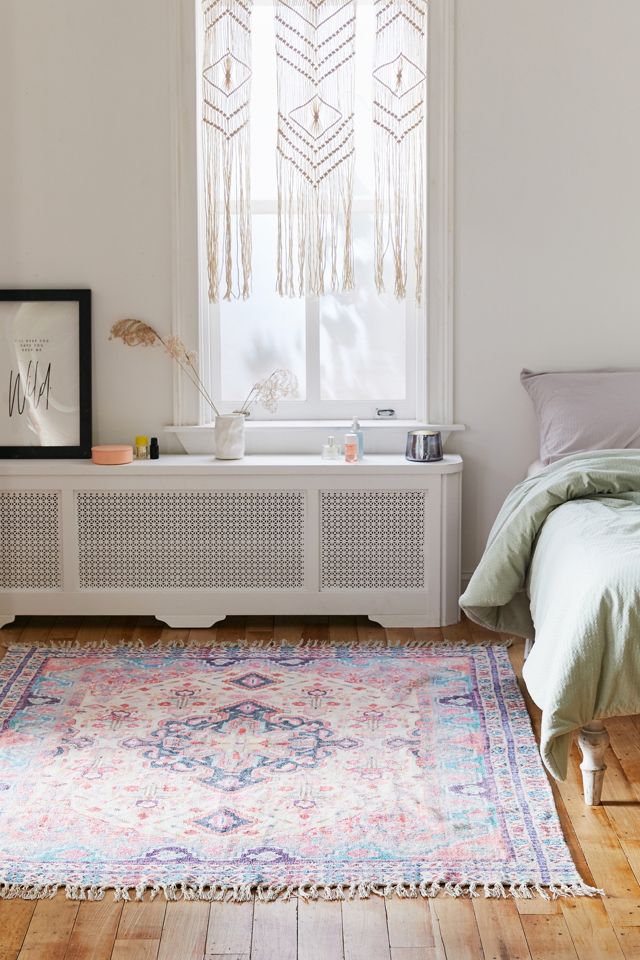 Sarafina Printed Chenille Rug | Urban Outfitters