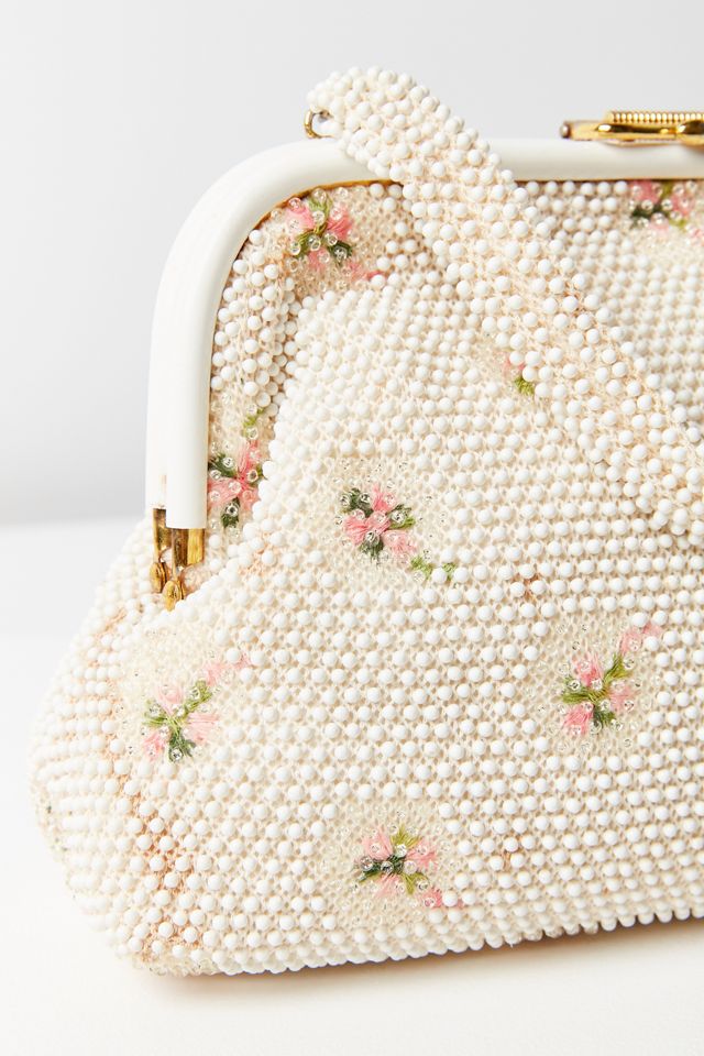 Vintage Floral Beaded Bag | Urban Outfitters