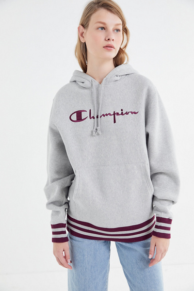 Champion Sports Trim Hoodie Sweatshirt | Urban Outfitters
