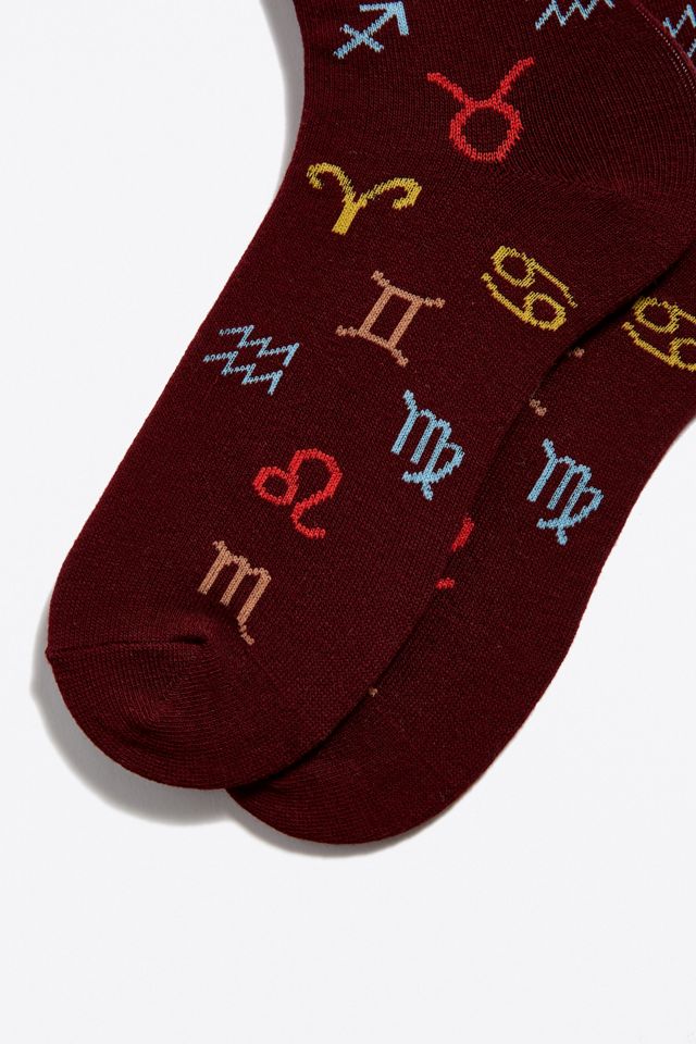 Zodiac Crew Sock | Urban Outfitters Canada