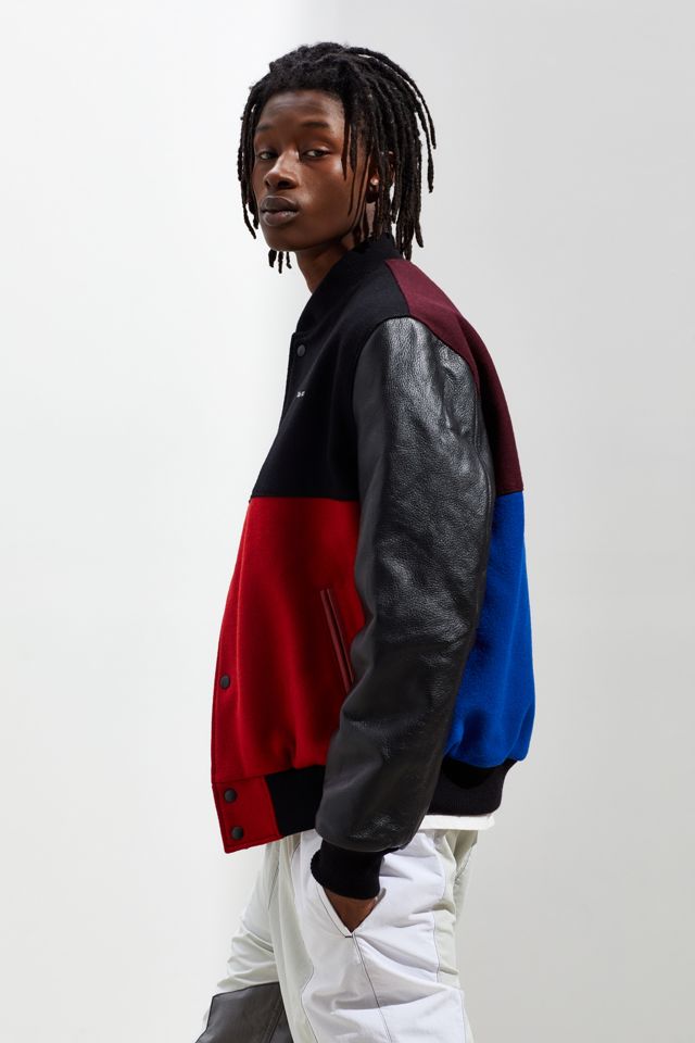 Raised By Wolves Colorblock Stadium Jacket | Urban Outfitters