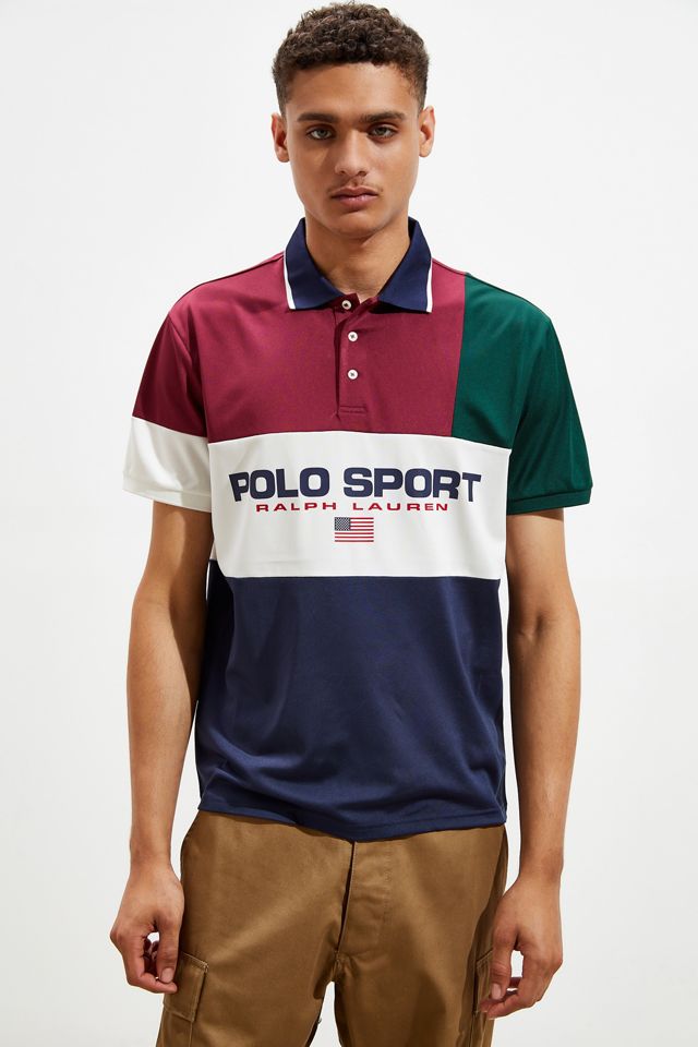 Polo Ralph Lauren Pique Tech Polo Shirt | Urban Outfitters