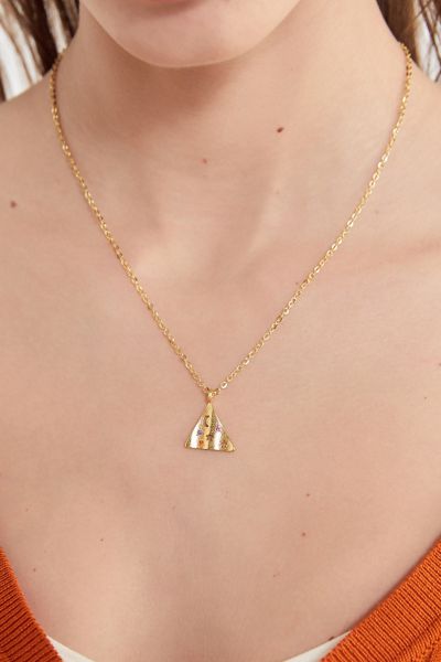 Hermina Athens Méliès Small Pyramid Necklace | Urban Outfitters Canada Hermina Athens Méliès Small Pyramid Necklace | Urban Outfitters Canada