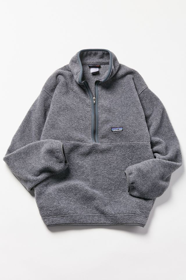 Vintage Patagonia Grey Half-Zip Fleece Jacket | Urban Outfitters