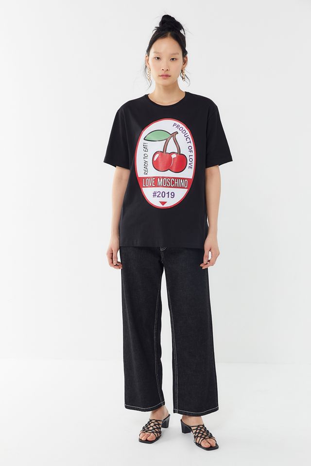 Love Moschino Cherry Tee | Urban Outfitters Canada