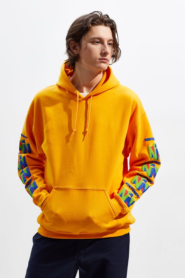 Nintendo 64 Logo Hoodie Sweatshirt | Urban Outfitters