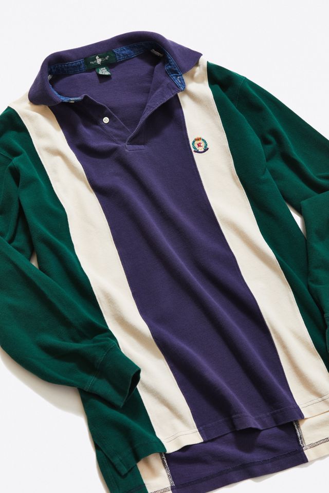 Vintage Hunt Club Vertical Striped Rugby Shirt | Urban Outfitters