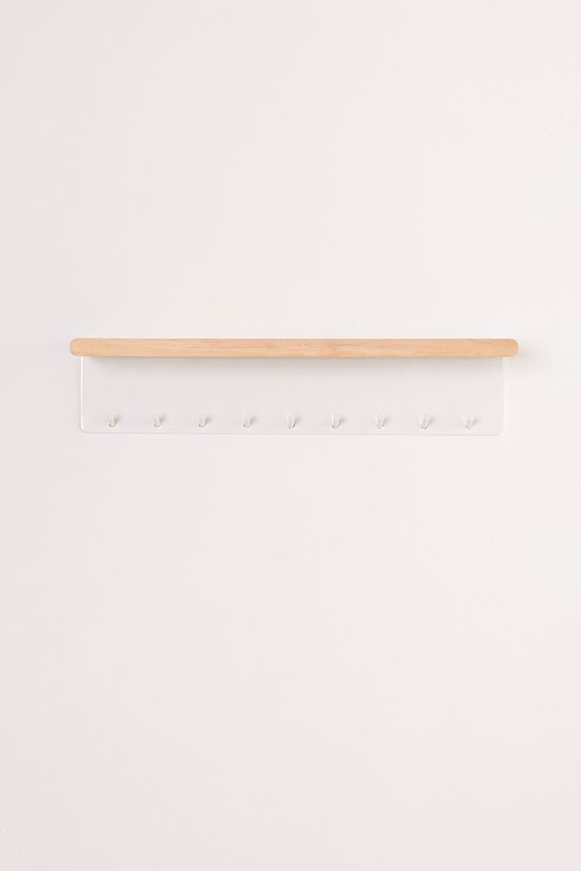 Becket Multi-Hook Wall Shelf | Urban Outfitters