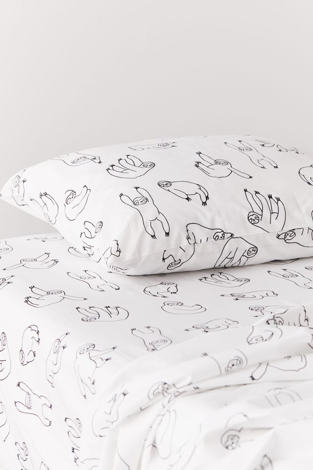 Allover Sloths Sheet Set | Urban Outfitters