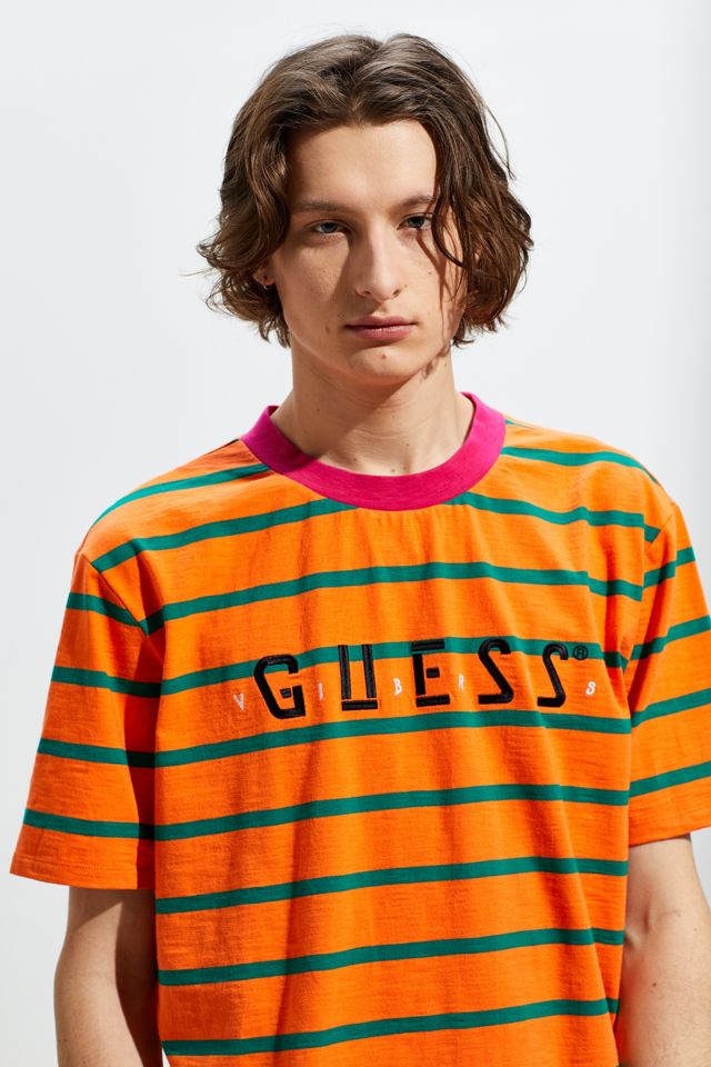 GUESS X J Balvin Vibras Concert Stripe Tee | Urban Outfitters