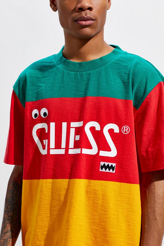 GUESS X J Balvin Vibras Album Stripe Tee | Urban Outfitters