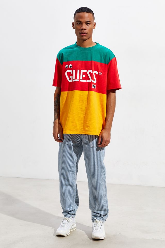 GUESS X J Balvin Vibras Album Stripe Tee | Urban Outfitters