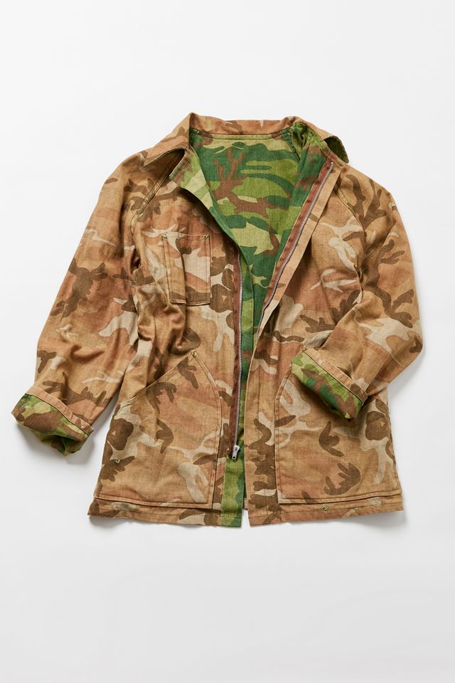 Vintage Camo Oversized Jacket | Urban Outfitters Canada