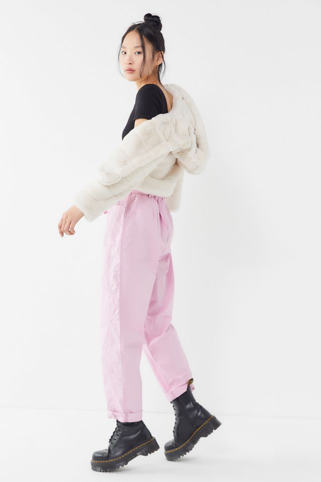 Apparis Alexandra Faux Fur Hooded Cropped Coat | Urban Outfitters