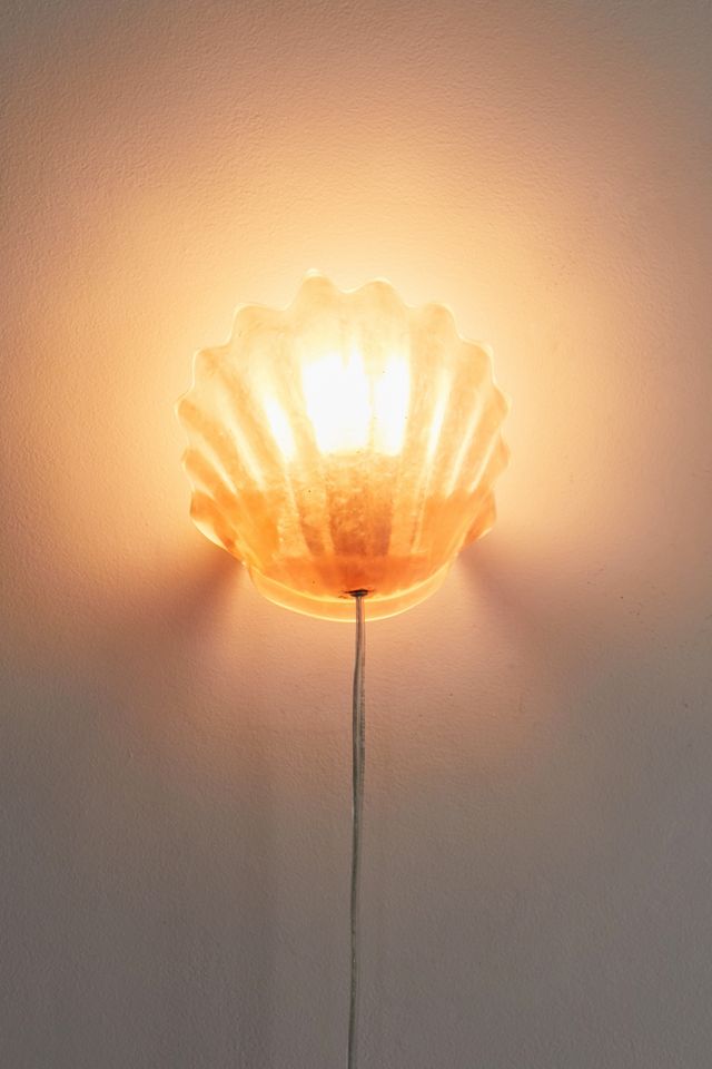 Seashell Resin Sconce | Urban Outfitters