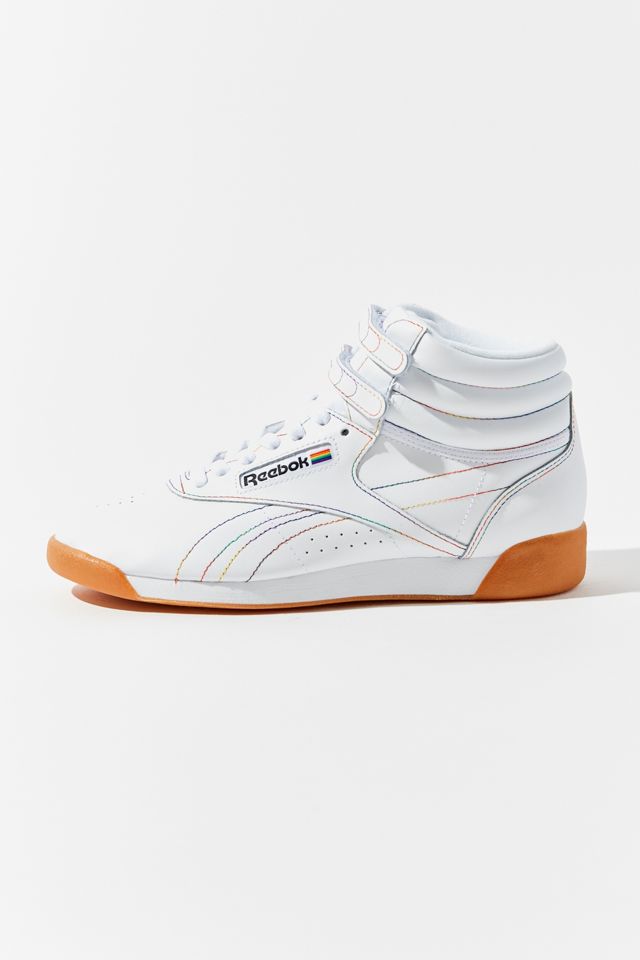Reebok Freestyle Hi Pride Sneaker | Urban Outfitters