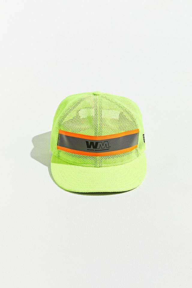 New Era Waste Management Neon Strapback Hat | Urban Outfitters