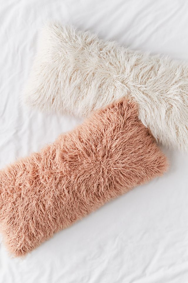Mila Faux Fur Body Pillow | Urban Outfitters