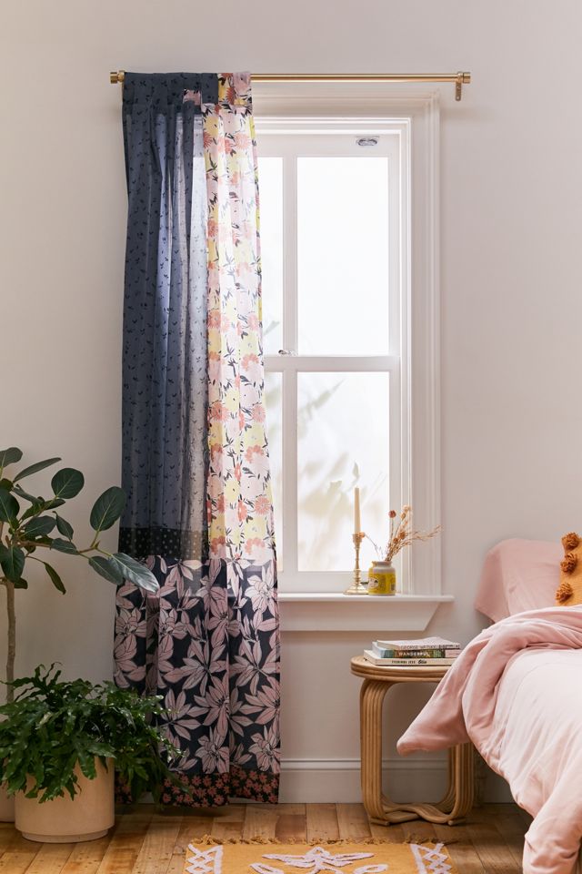 Joni Patchwork Print Window Panel | Urban Outfitters