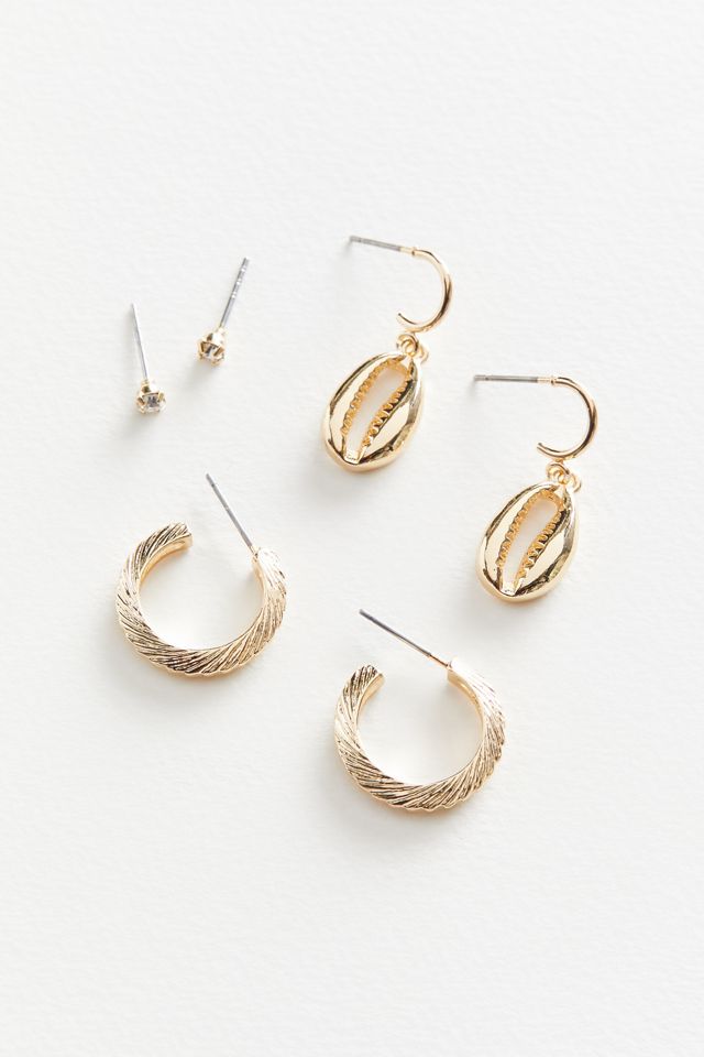 Imani Mixed Earring Set | Urban Outfitters