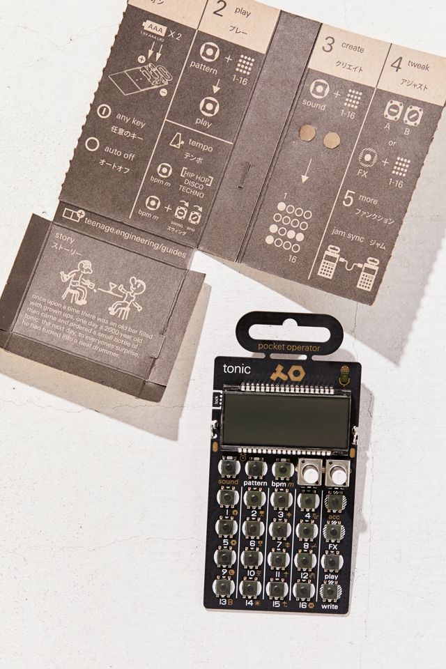 teenage engineering PO-32 Tonic Pocket Operator | Urban Outfitters