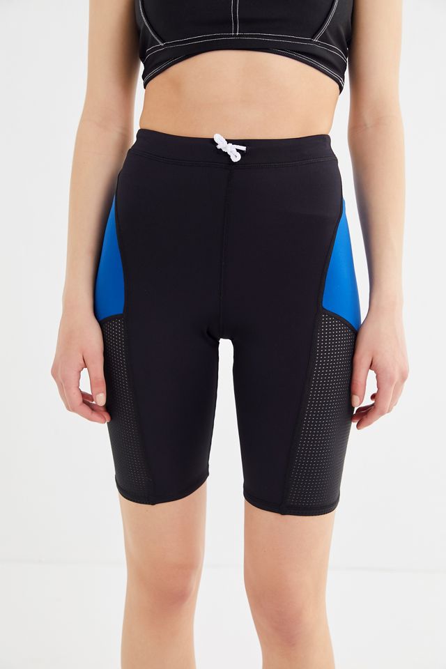 UO Colorblock Mesh Panel Bike Short | Urban Outfitters