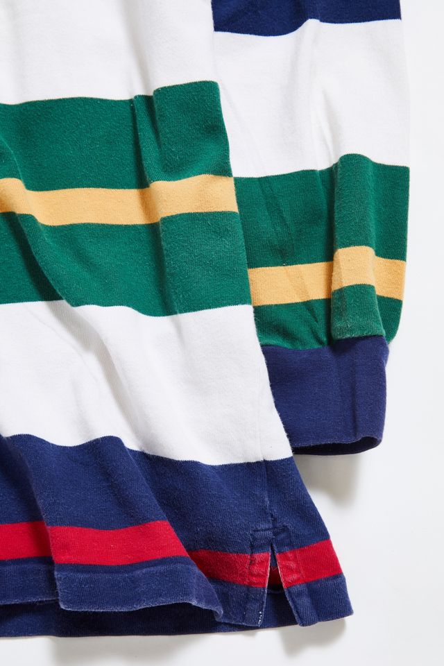 Vintage Chaps Big Stripe Rugby Shirt | Urban Outfitters Canada