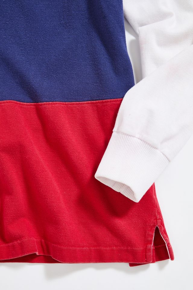 Vintage Chaps Blocked Crest Rugby Shirt | Urban Outfitters