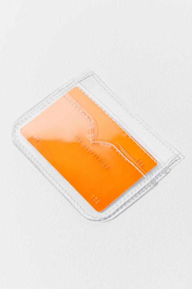 Clear Card Case | Urban Outfitters