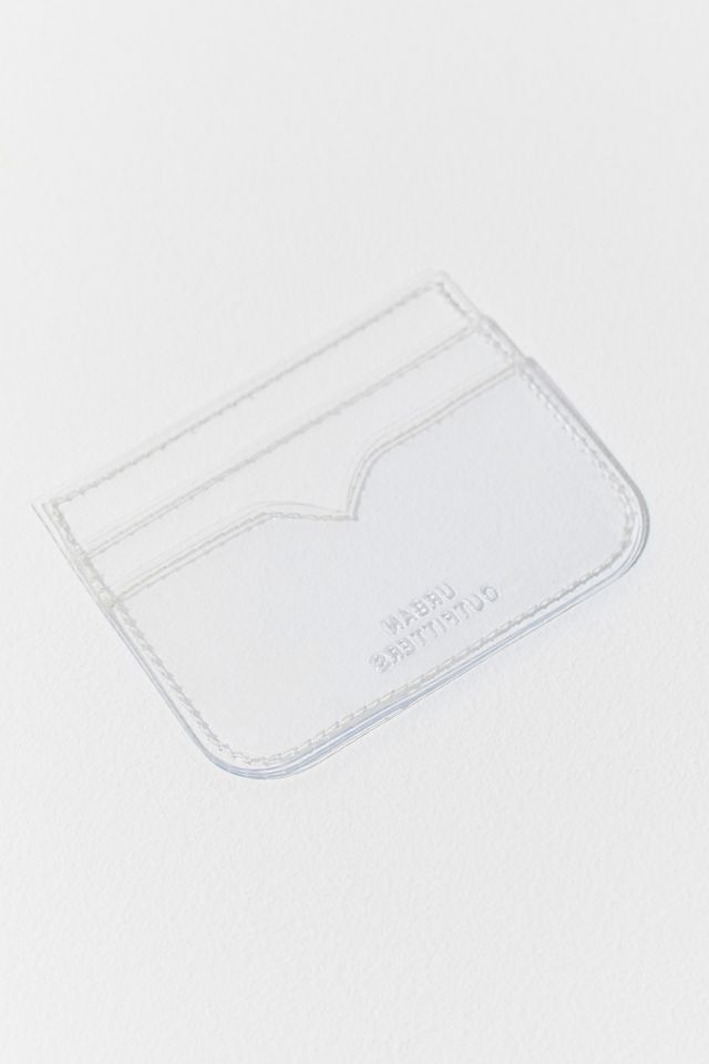 Clear Card Case | Urban Outfitters