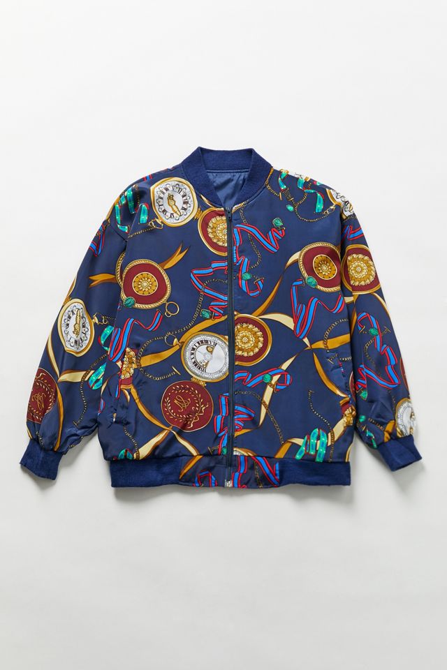 Vintage Navy Watch Bomber Jacket | Urban Outfitters