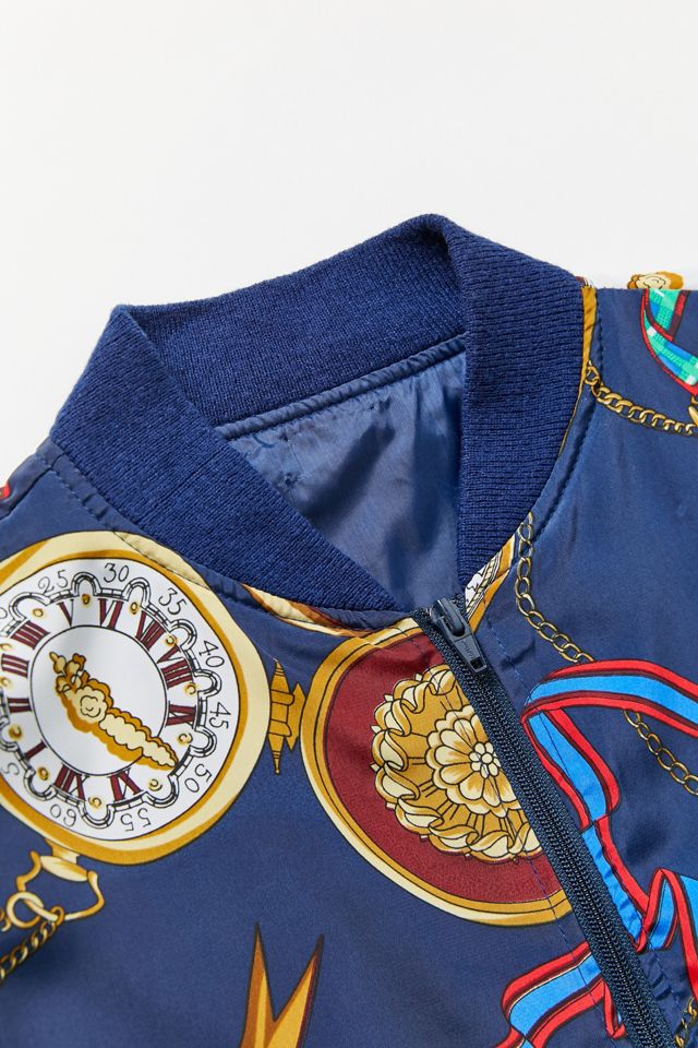 Vintage Navy Watch Bomber Jacket | Urban Outfitters