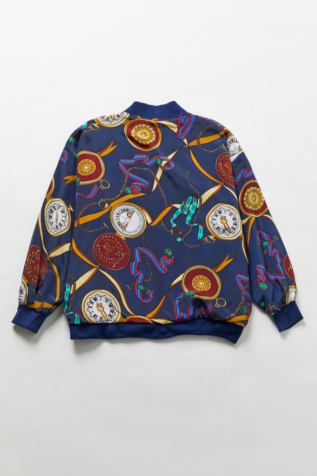 Vintage Navy Watch Bomber Jacket | Urban Outfitters