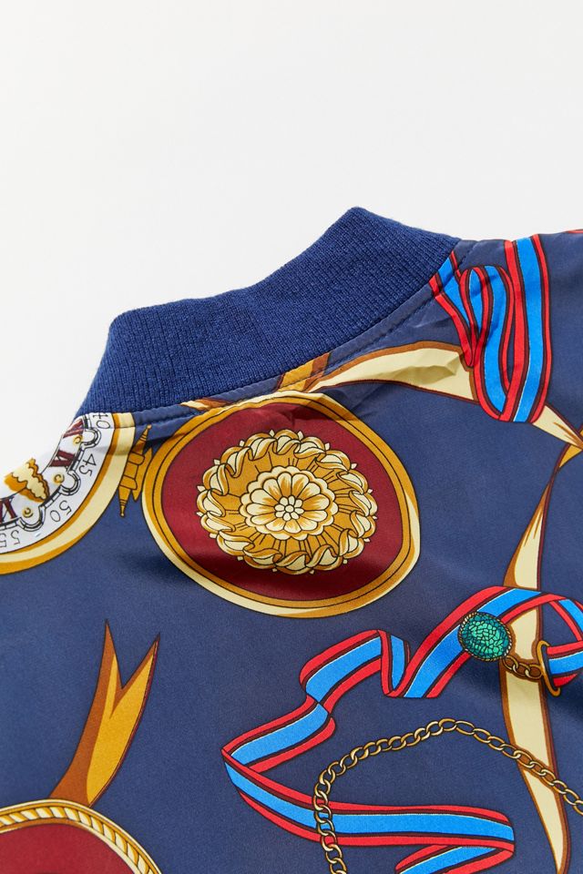 Vintage Navy Watch Bomber Jacket | Urban Outfitters