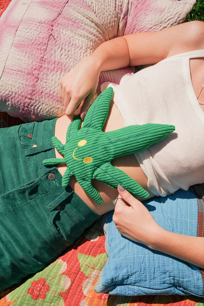 Huggable Leaf Heating + Cooling Pad | Urban Outfitters