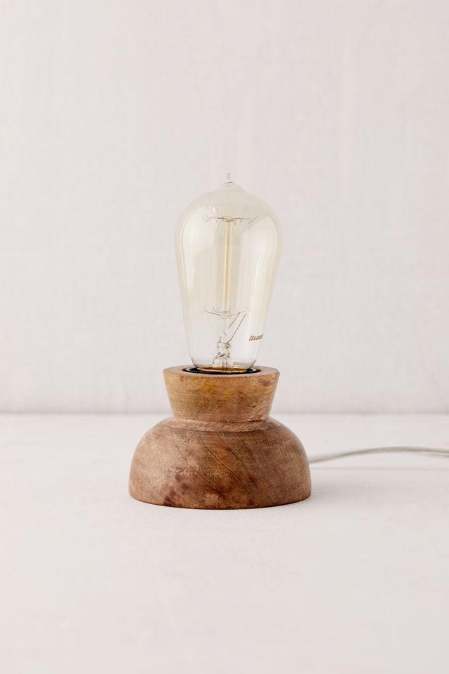 Turned Wood Table Lamp | Urban Outfitters