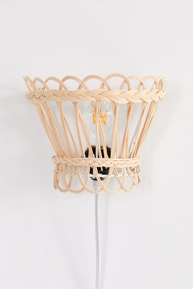 Anya Rattan Sconce | Urban Outfitters Canada