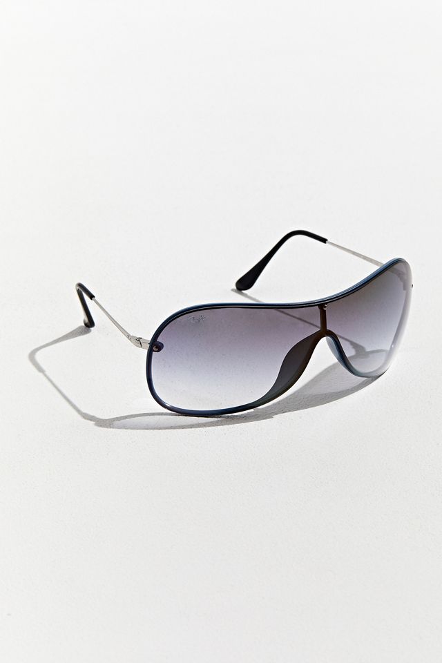 Ray-Ban Wrap Gradient Shield Sunglasses | Urban Outfitters