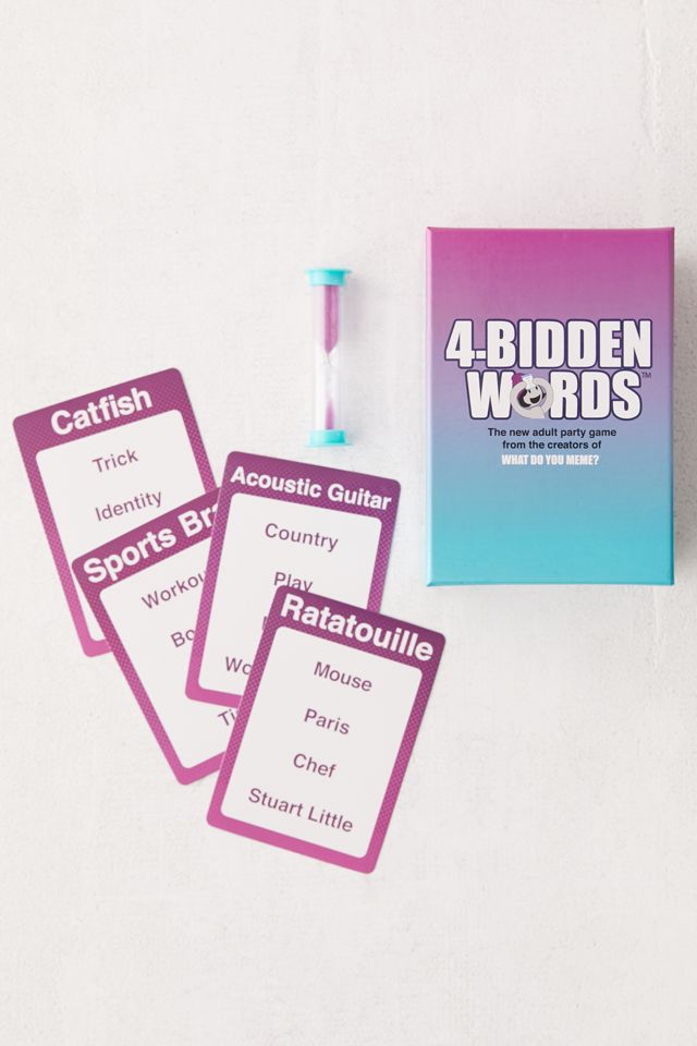 4-Bidden Words Party Game | Urban Outfitters