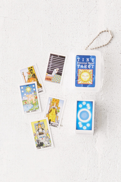 Tiny Universal Waite Tarot Keychain | Urban Outfitters