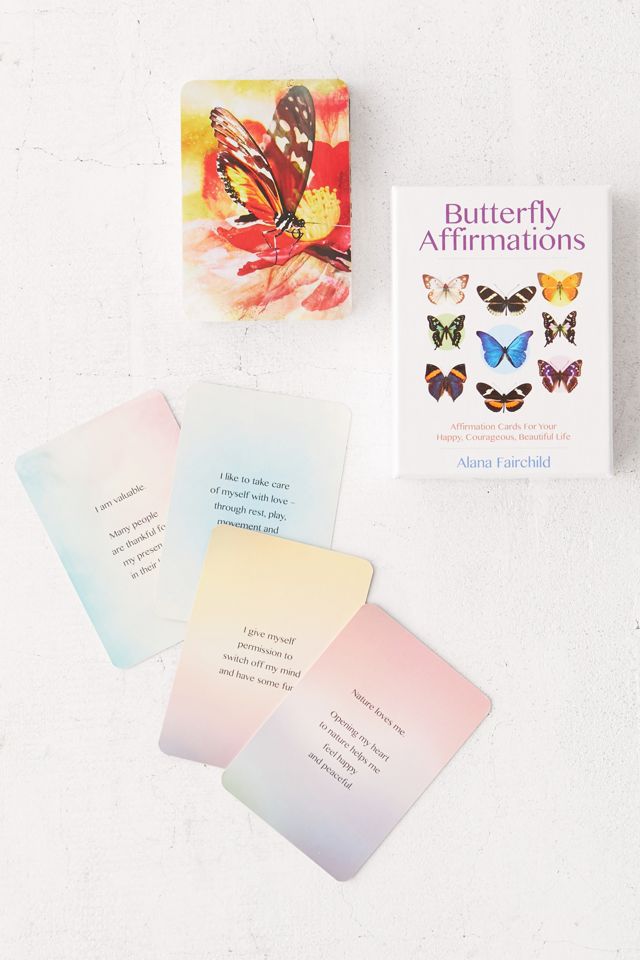 Butterfly Affirmations Card Deck | Urban Outfitters