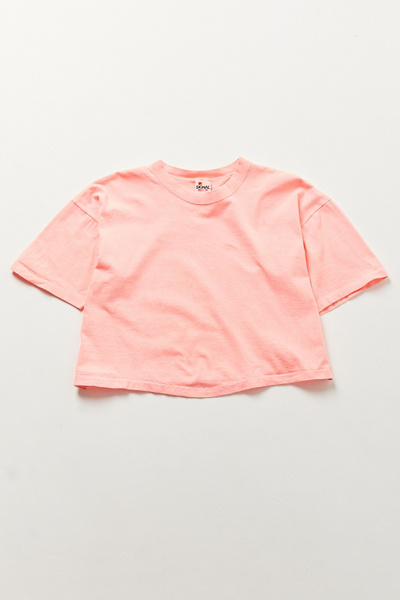 Vintage Neon Coral Tee | Urban Outfitters